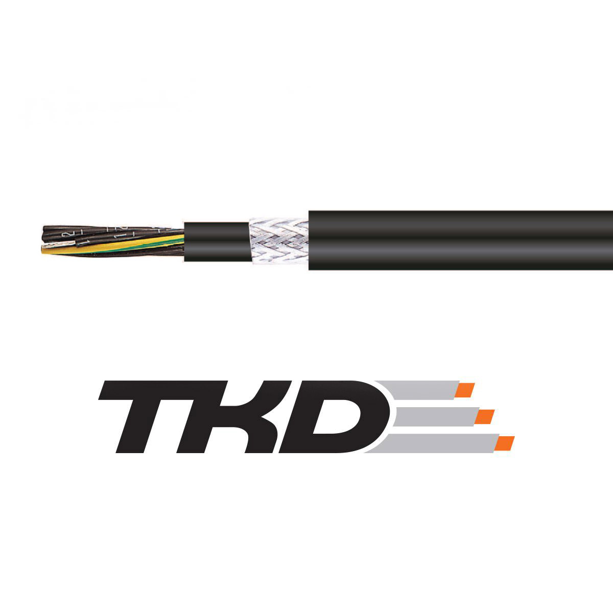 OPVC-JZ-YCY żyły num. 0,6-1kV, czarny 7G2,5 - 1003501